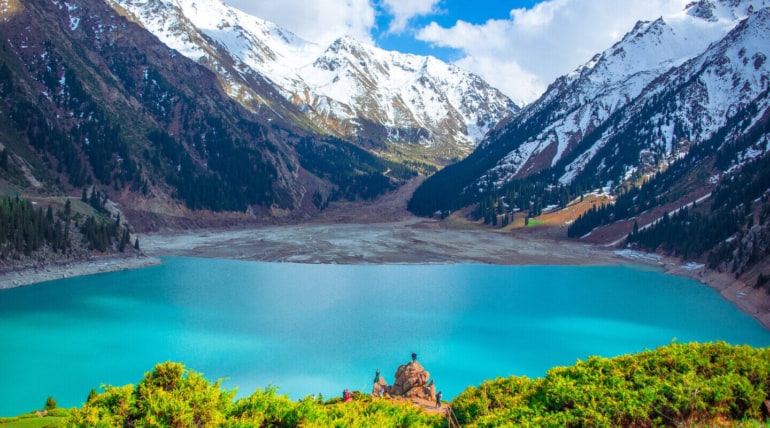 How to Visit Big Almaty Lake in Just 500 INR from Almaty City - Meander ...