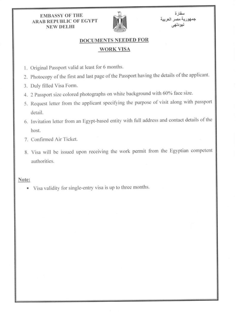 Egypt Visa for Indians: A Comprehensive Guide on How to Apply Visa ...